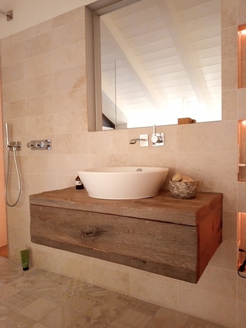 Altholz Waschtisch – Altholz im Badezimmer